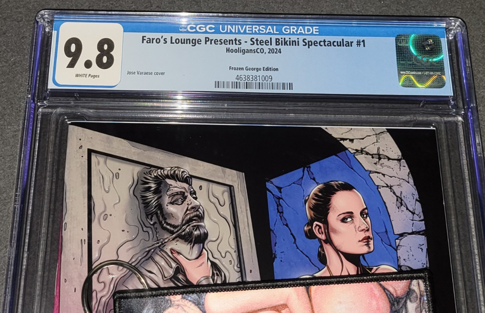 FARO'S LOUNGE FROZEN BIKINI CGC 9.8 JOSE VARESE DD LEIA GEORGE LUCAS ...