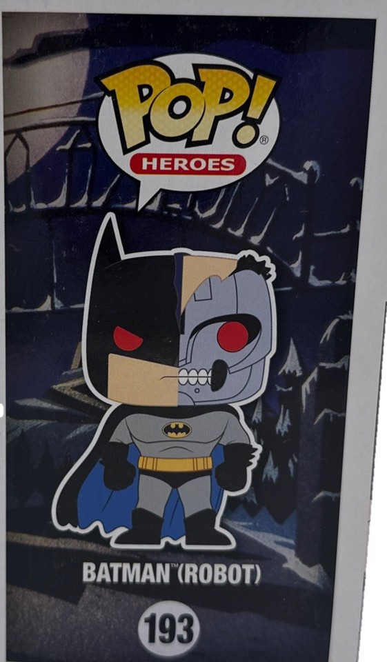 Funko Pop! Vinyl: Batman The Animated Series - Batman (Robot) - #193 ...