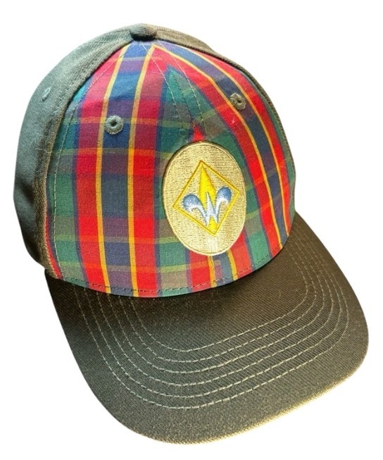 Boy Scouts Of America Cub WEBELOS BSA Plaid Hat Cap Flex Fit w/Patch Sz ...