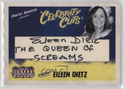 2011 Panini Americana Celebrity Cuts Cut Signatures 27/30 Eileen Dietz ...