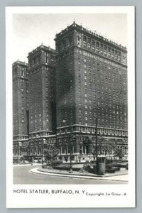 Hotel Statler BUFFALO New York RPPC Vintage La Grou Photo Postcard ...