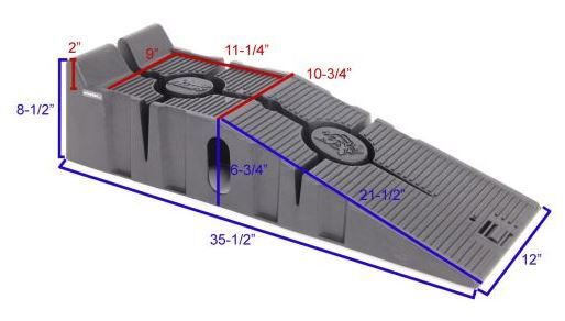 RHINO RAMPS HEAVY DUTY 5 TON GVW LOW CLEARANCE VEHICLE CAR VAN RAMPS ...