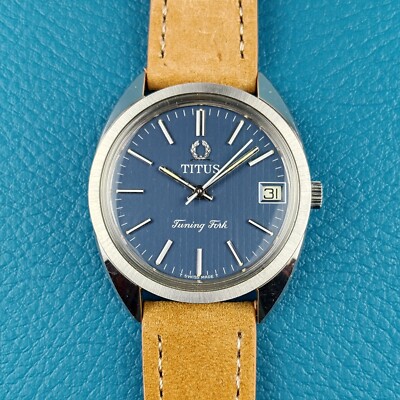 Vintage SOLVIL & TITUS (Omega based) Tuning Fork 1970s - ESA 9163 ...