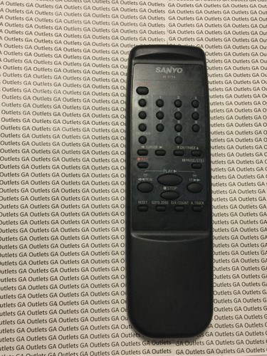 Genuine Original Sanyo IR-5214 TV VCR Remote Control | eBay