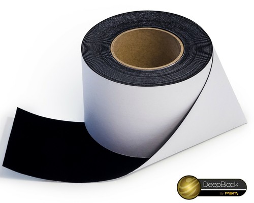 4" x 16.4ft Projector Screen Border Tape Material Black Velvet Felt ...