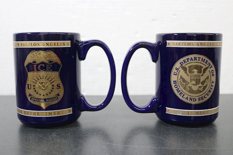 ICE Immigration & Customs SAC Los Angeles Dept Homeland Security Mug ...