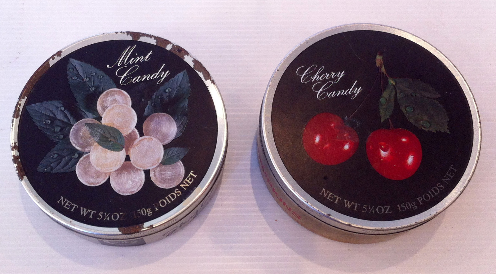 Vintage Simpkins Cherry Candy & Simpkins Mint Candy Collectable Tins | eBay
