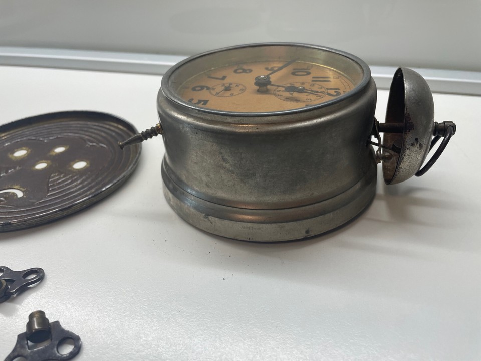 Antique/Vintage Alarm Clock - FMS, Made in Germany | eBay