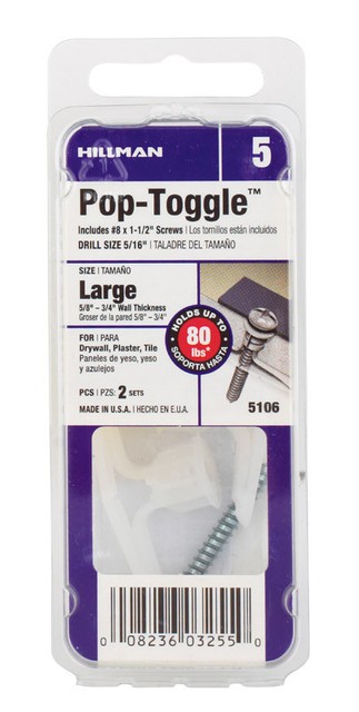 The Hillman 5106 Pop Toggles Utility Hooks for sale online | eBay