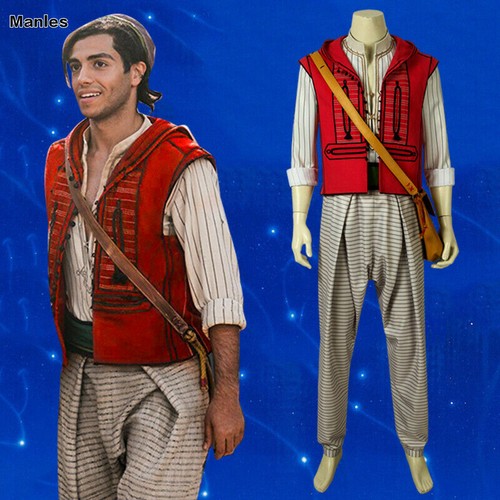 2019 Live-Action Aladdin Costume Prince Cosplay Uniform Anime Outfits ...