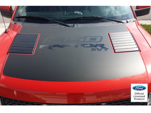 2010-2014 Ford Raptor Hood Graphics Similar To Stock Decals Vinyl ...