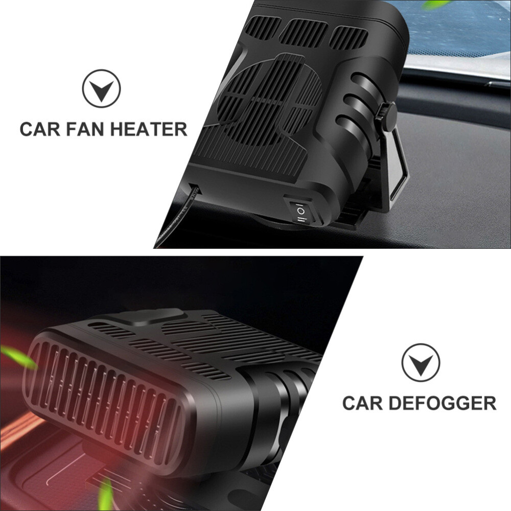 Car Heater Portable Car Cool Fan 12V 150W Defogger Window Demister ...