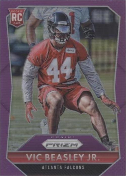 2015 Panini Prizm - Rookies Vic Beasley #299 Violet Prizm (RC) for sale ...