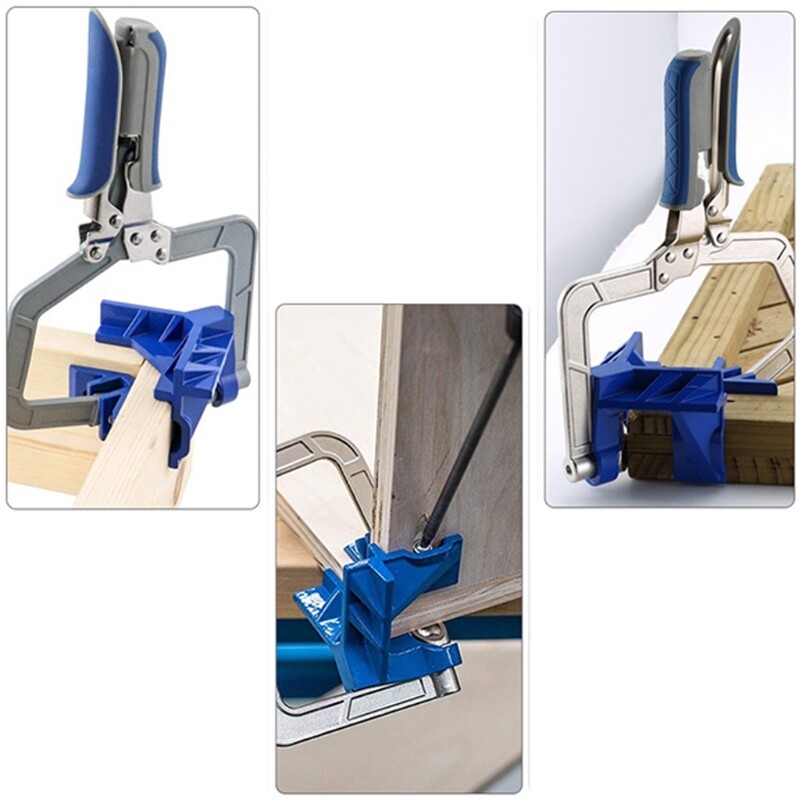 90° Corner Clip Hand Tool T-Clamp for Engineering Welding Carpenter ...