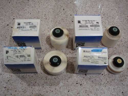 Brady TLS2200 Portable Label Printer System PARTIAL THERMAL LABELS ...