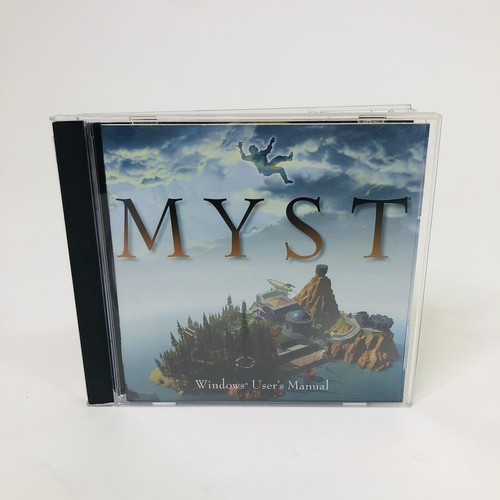Vintage Myst Adventure 1996 Windows PC CD-ROM Computer Video Game User ...