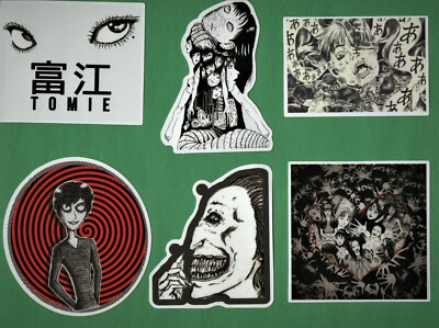 TOMIE Stickers JAPANESE HORRORANIME film TV animation Junji Ito Comic ...