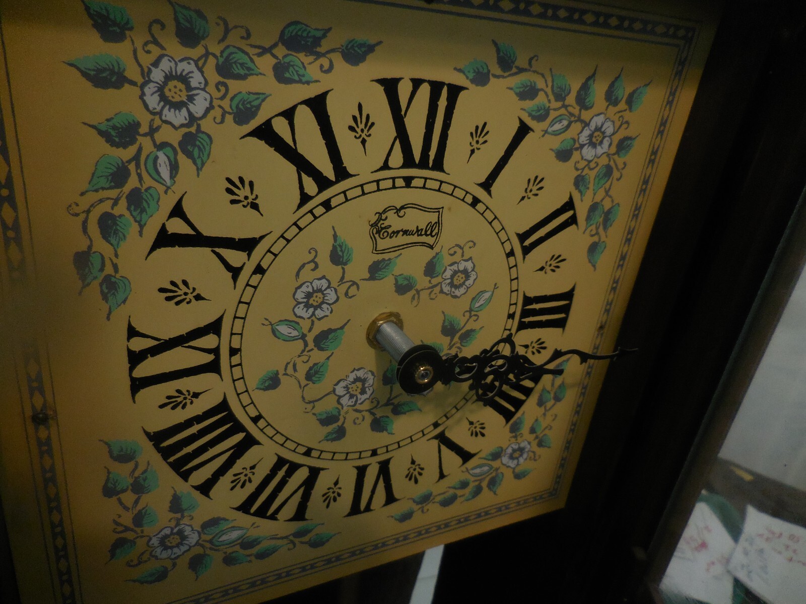 Vintage American Gothic Square Cornwall Classics Pendulum Mantel Shelf ...