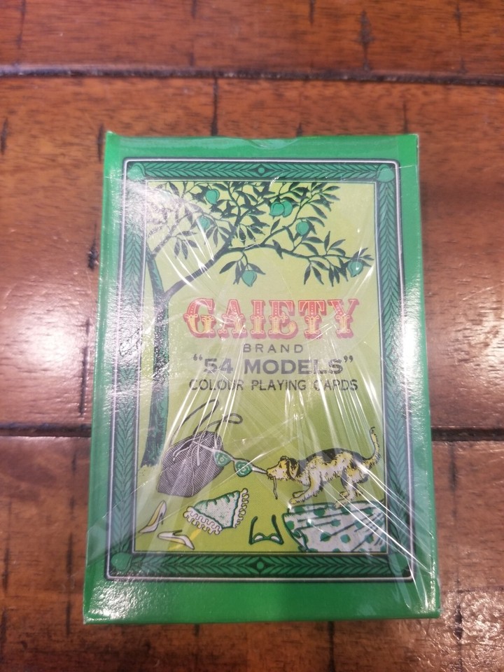 GAIETY BRAND PLAYING NUDE CARDS 1960s -COMPLETE 24 PACKS SEALED W ...