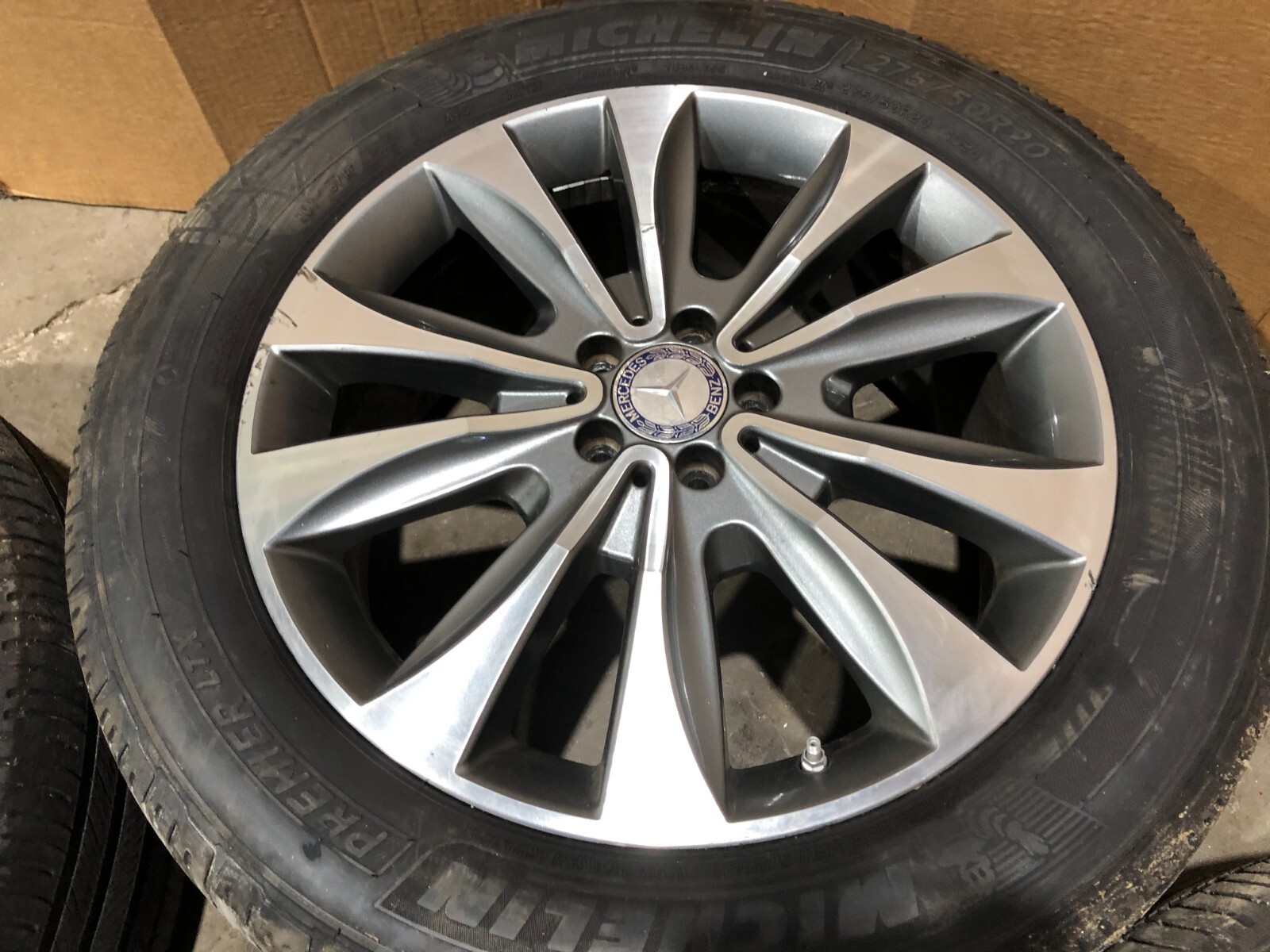 2013-2019 Mercedes-Benz GL450 20" Wheel Rim Disk w/ Tire Set X4 OEM ...