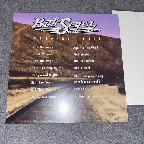 Bob Seger Autograph Signed Flat 12x12 JSA LOA Letter COA VERY RARE ...