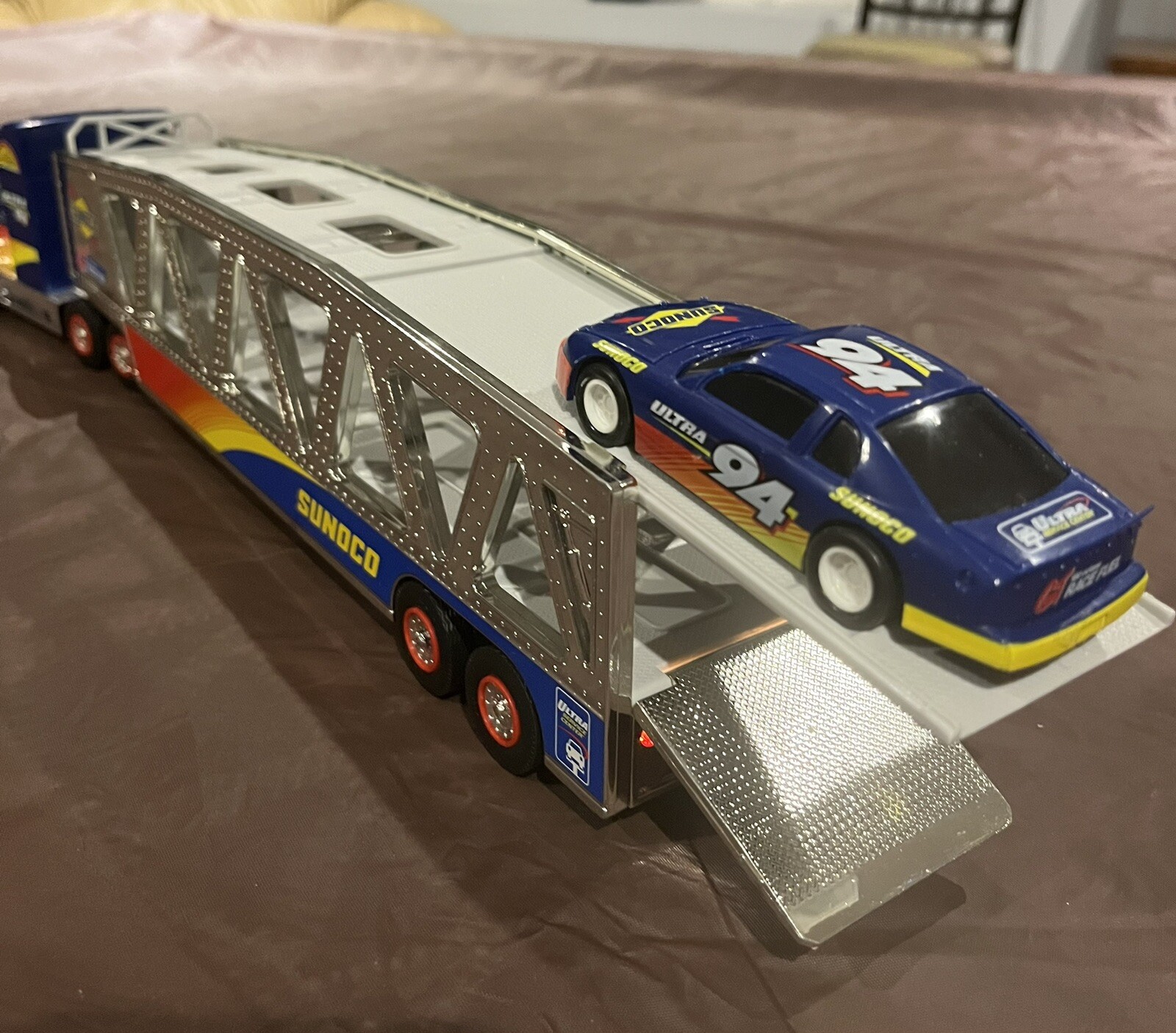 Sunoco Car Carrier, 1999 Collector's Edition, Sixth of a Series, Bonus ...