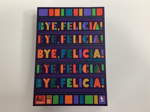 Bye Felicia! The Game Party Board Card Game 3 - 8 Players New in Box ...