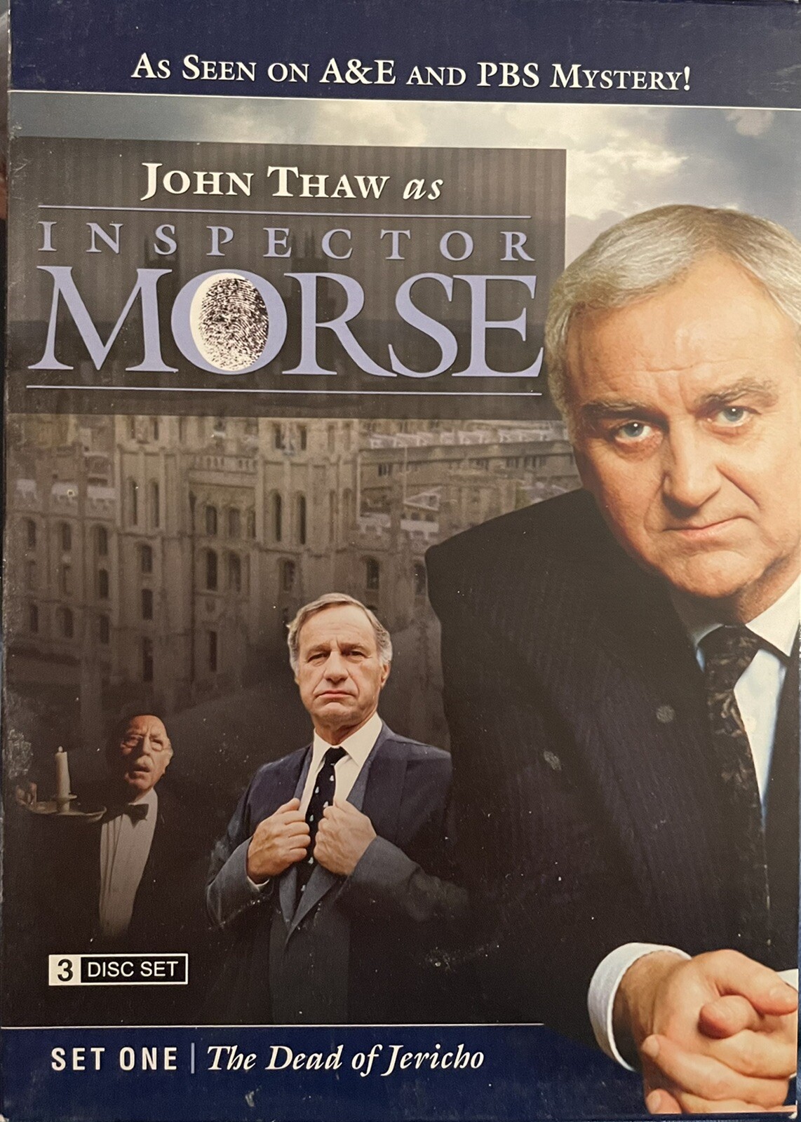 Inspector Morse DVD Set John Thaw Set 1 - 8 Each 3 Discs | eBay