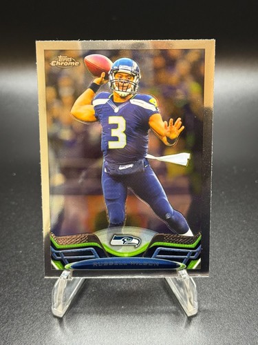 2013 Topps Chrome RUSSELL WILSON Seattle Seahawks #175 | eBay
