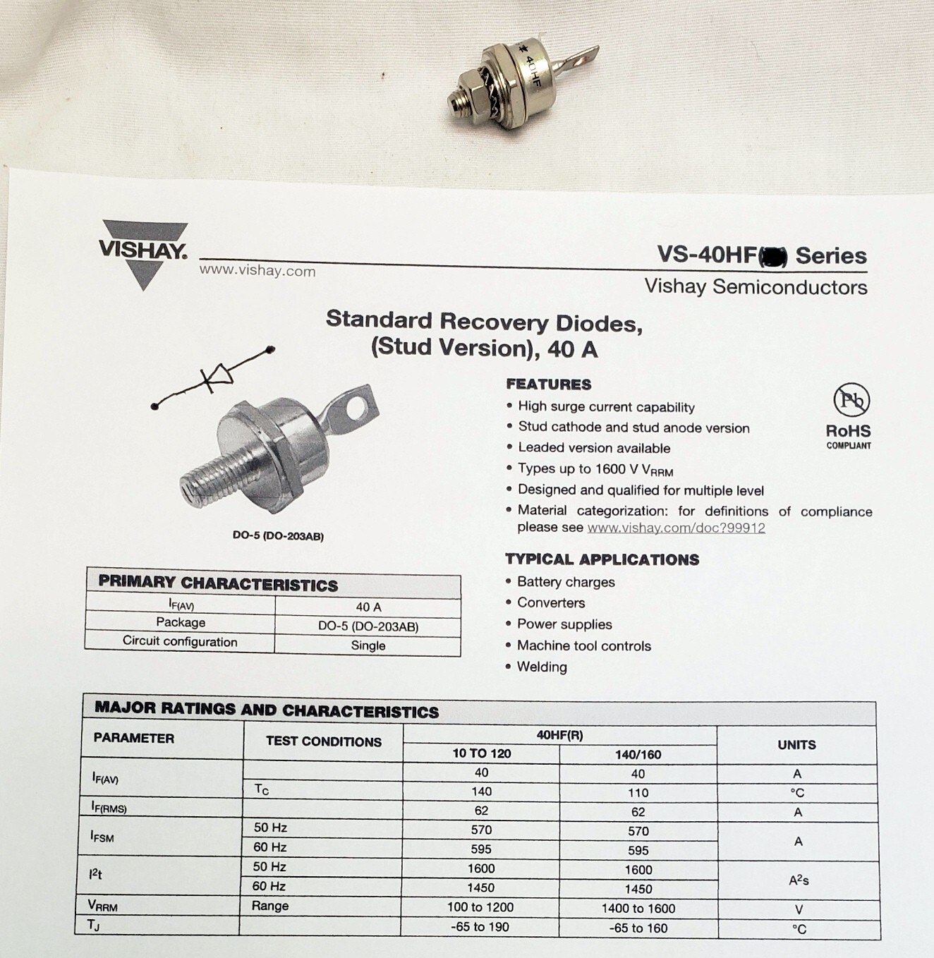 Lionel Post War Transformer - SUPER 40Amp High Power Whistle Diode ...
