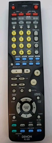 Original DENON RC-1030 Audio Video Receiver Remote Control | eBay