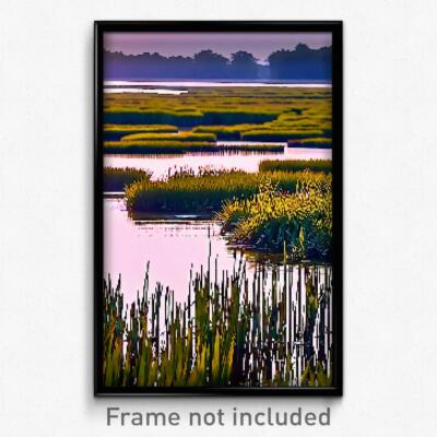 Pixel Art Poster - Ample Marsh (8 Bit Psychedelic Trippy Weird Video ...