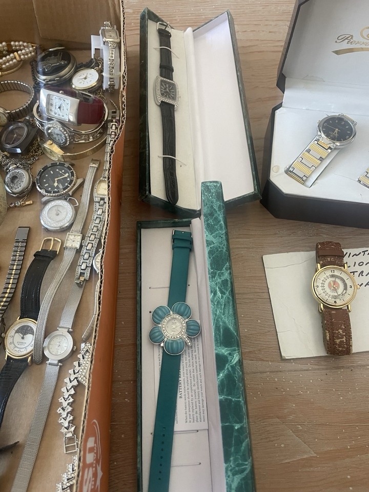 Mix Vintage/ Modern Watch Lot – 40+ Men’s & Women’s Watches, Estate ...