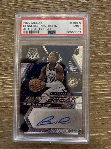 Benedict Mathurin Mosaic Fast Break Auto | eBay