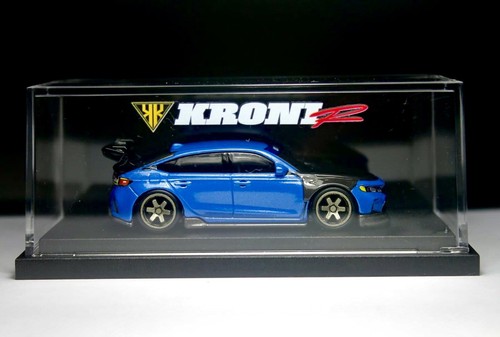 Hot Wheels Honda Civic Type R FL5 Blue Boost 2024 CUSTOM With Display ...