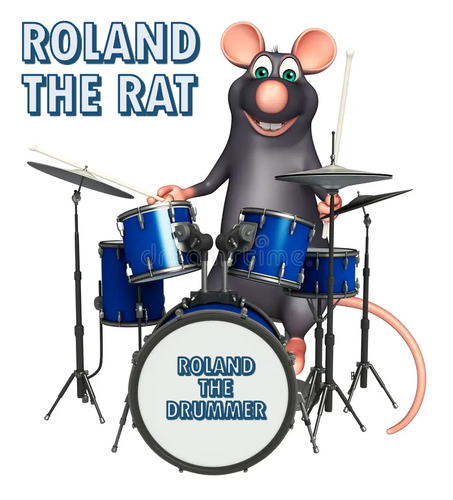 🐀👌2 X ROLAND MDH TOM HOLDERS WITH L ARMS /FREE POSTAGE INCLUDED🚚📦👌🐀 ...