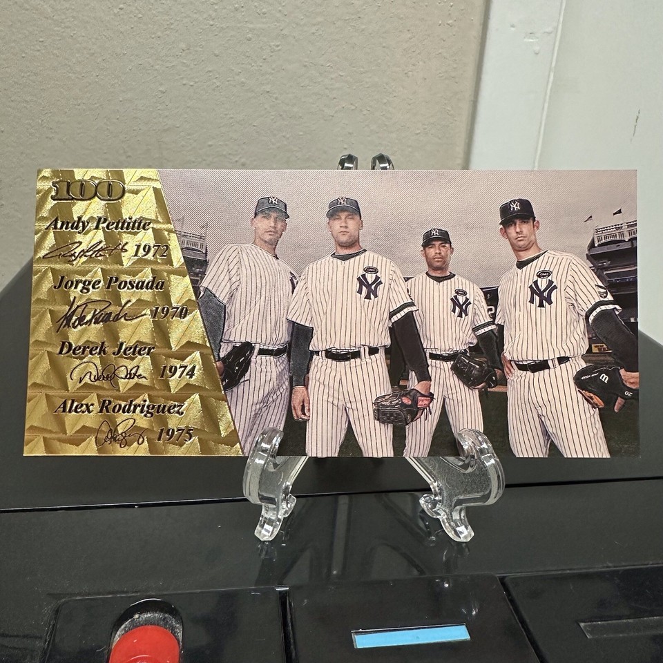 24k Gold Foil Plated New York Yankees Banknote Baseball Collectible | eBay
