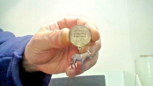 RARE 1970's MOTORCYCLE JACKASS ENDURO FINISHER MEDAL / PIN | eBay