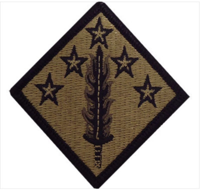 ARMY PATCH: 20TH CBRNE CHEMICAL, BIOLOGICAL, RADIOLOGICAL, NUCLEAR ...