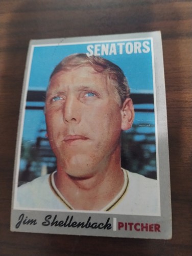 1970 Topps - #389 Jim Shellenback (Mark and Creases) | eBay