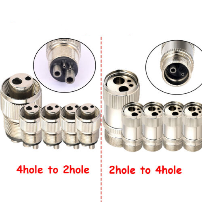 #4 Hole/2 Hole Dental High Speed Handpiece Tubing Hose Adapter ...