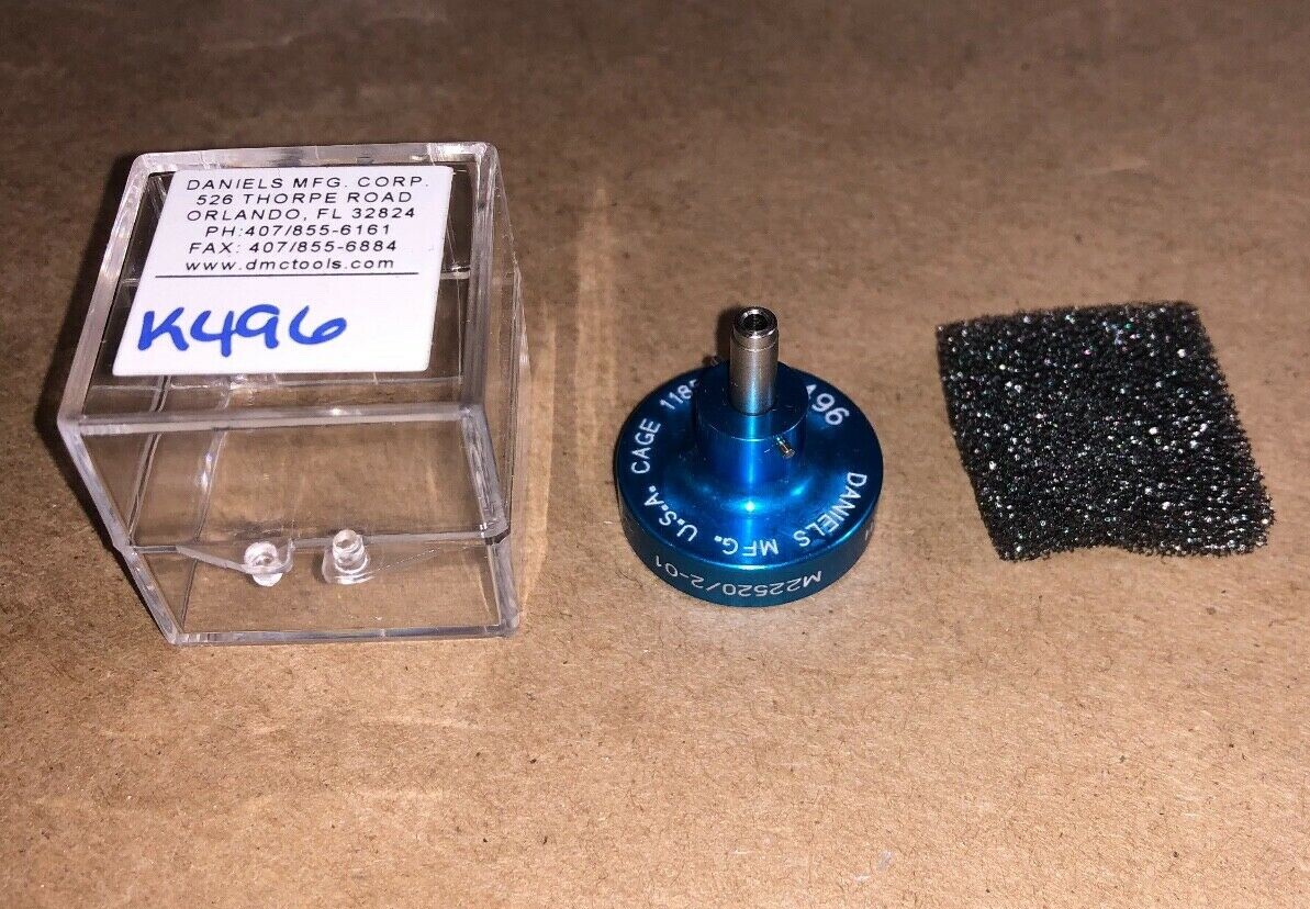 DANIELS DMC CRIMPING POSITIONER K496 M22520 2-32 | eBay