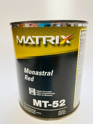Matrix MT-52, Monastral Red Mixing Toner, (1 qt.) | eBay