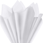 White Tissue Paper, 20" X 15" 500 Sheets Flower Wrapping Paper, Art ...