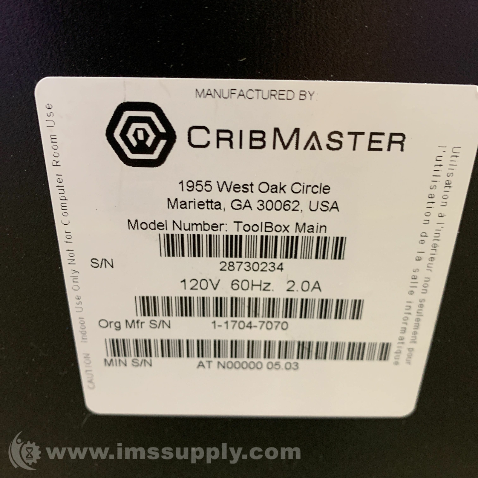 Cribmaster Toolbox Clipart