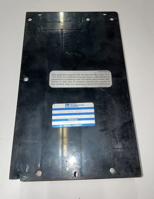 United Technologies Carrier 8088 PSIO 256k Module Ceas421175-03-01 ...
