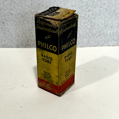 Vintage Philco 6AQ6 Vacuum Tube With Original Box NOS Radio Amp Tested ...