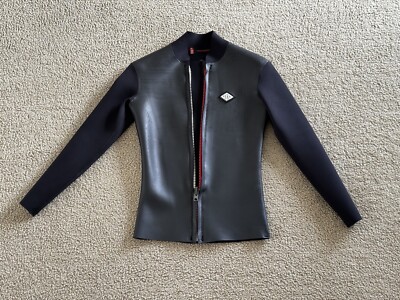 TCSS JUMBLED WETSUIT JACKET FRONT ZIP - Beluga Colour - Size S | eBay