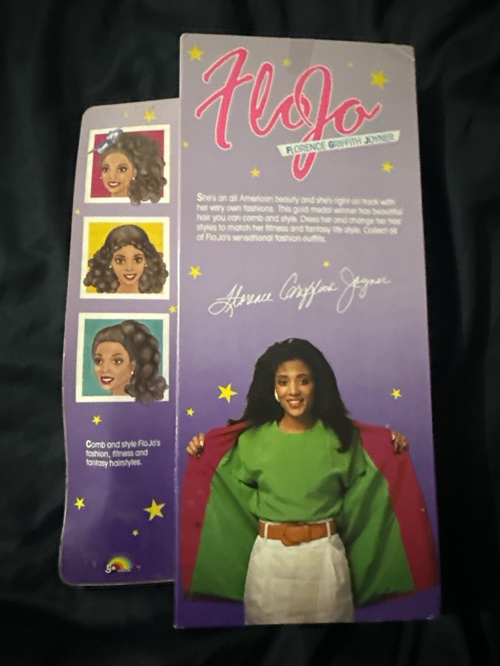 1991 Flo Jo Fashion Doll NIB – Florence Griffith Joyner – Golden ...