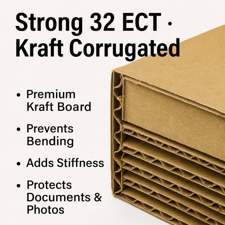 6x9 Corrugated Cardboard Pads 1/8" Thick 32 ECT Box Mailer Inserts 25 ...